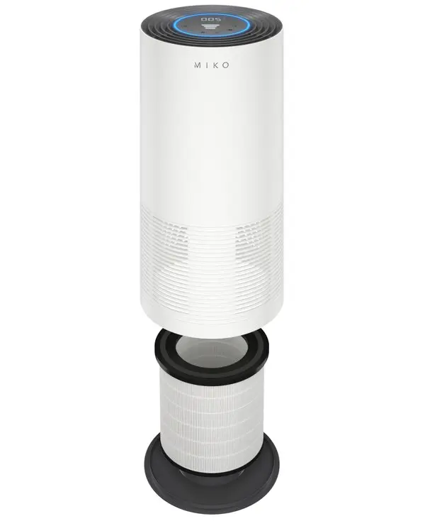 MIKO Hepa Smart Air Purifier For Home With Air Quality Sensor