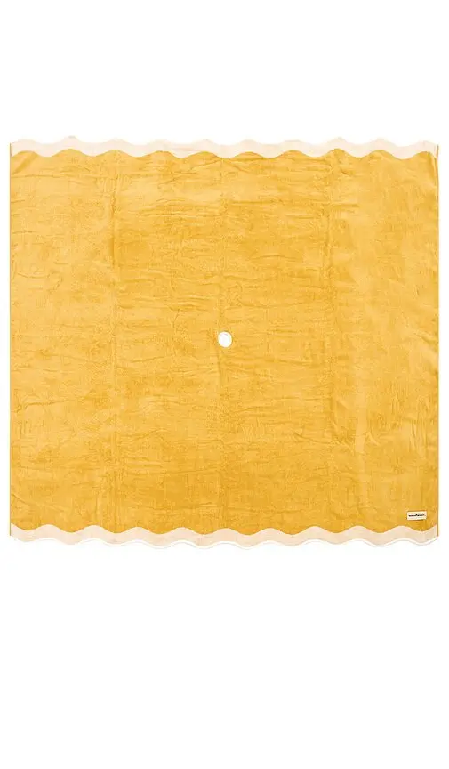 BUSINESS & PLEASURE Beach Blanket In Yellow - Riviera Mimosa
