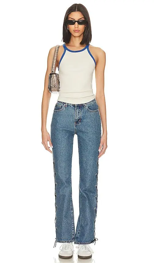 Free People X We The Free Only 1 Ringer Tank