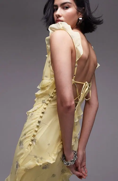 topshop gold slip dress Grace Loves Lace Classic Slip Gold main image 1