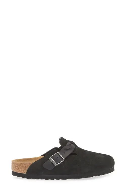 BIRKENSTOCK Boston Braid Clog - Black