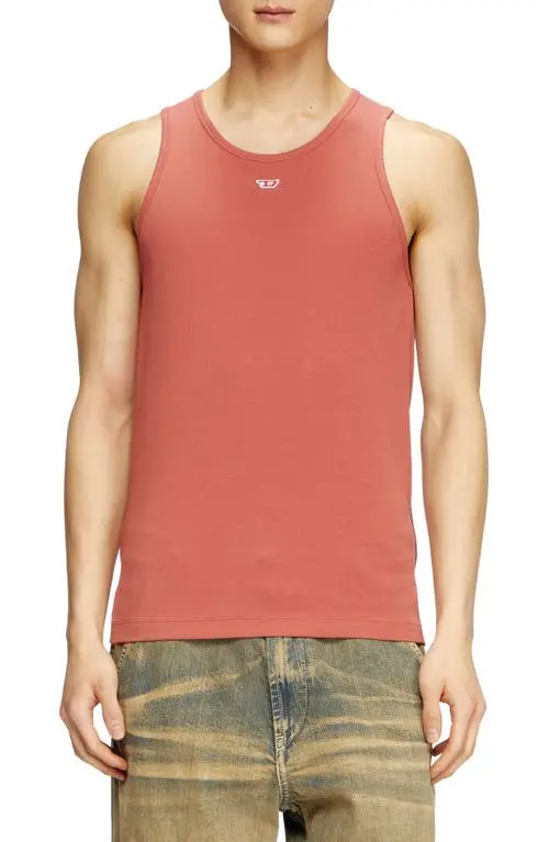 DIESEL® T-lifty-d Fitted Tank Top - Red