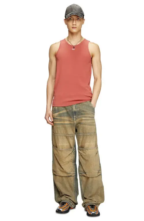 DIESEL® T-lifty-d Fitted Tank Top - Red
