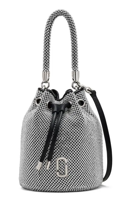 Marc Jacobs Mini Rhinestone Bucket Bag - Crystals
