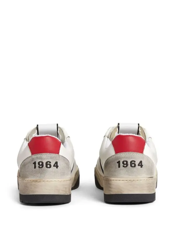 Dsquared2 Spiker Sneakers With Maple Leaf Embroidery