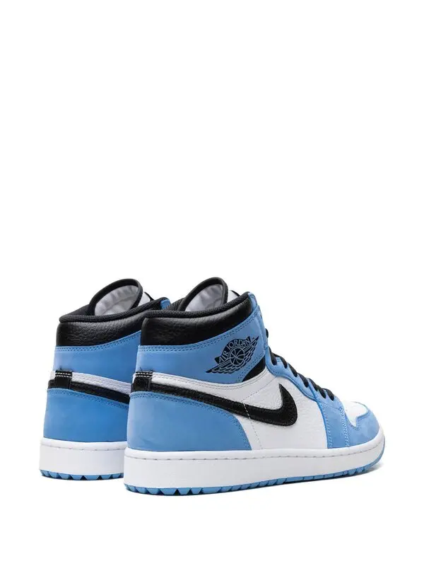 JORDAN Air 1 High Golf University Sneakers - Blue