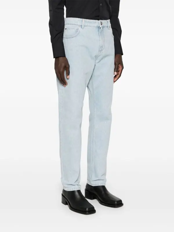 Balmain Mid-rise Straight Jeans