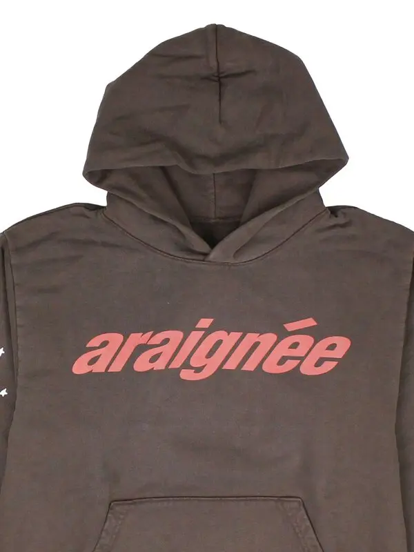 SP5DER Araignee Cotton Hoodie - Brown