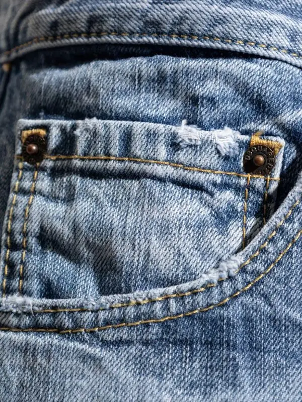 Dsquared2 Logo-patch Cotton Jeans