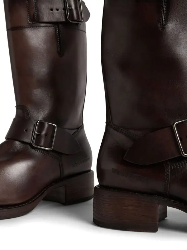 Dsquared2 Harley Leather Boots