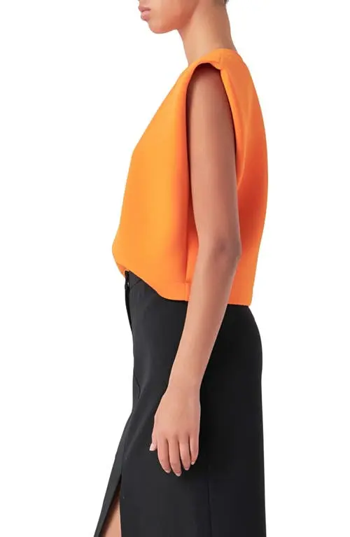 GREY LAB Soft Basic Top - Orange