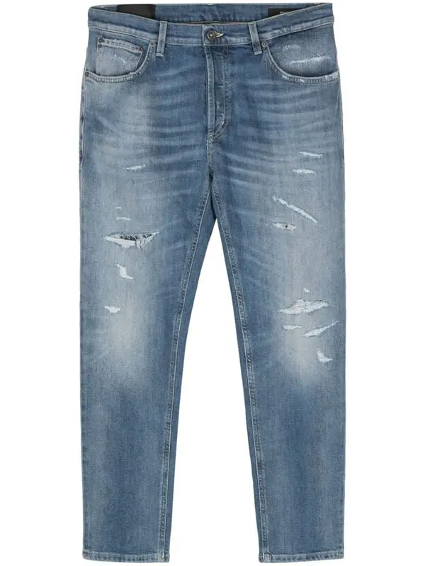 DONDUP Distressed-finish Jeans - Blue