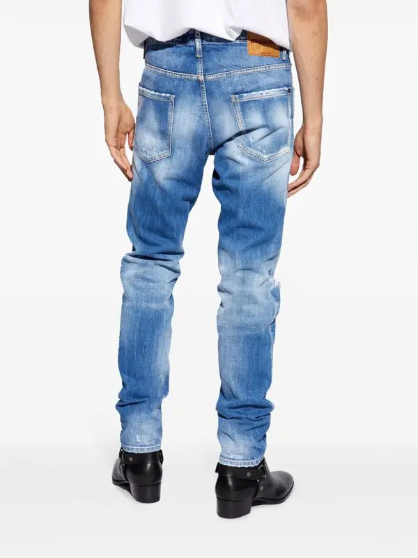 Dsquared2 Cool Guy Distressed Straight Jeans