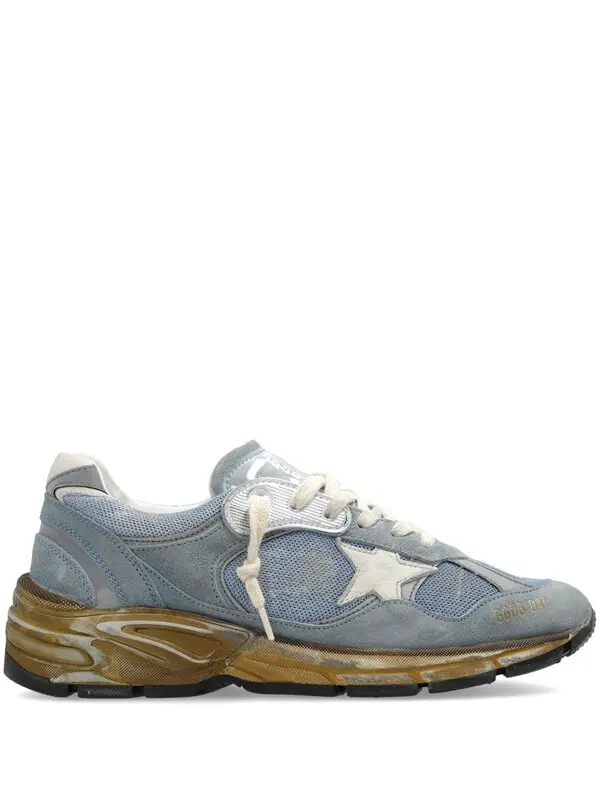 GOLDEN GOOSE Running Dad Panelled Sneakers - Blue