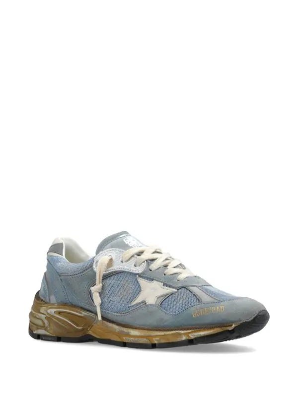 GOLDEN GOOSE Running Dad Panelled Sneakers - Blue