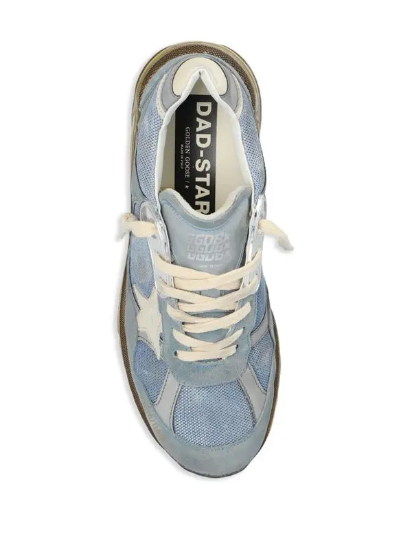 GOLDEN GOOSE Running Dad Panelled Sneakers - Blue