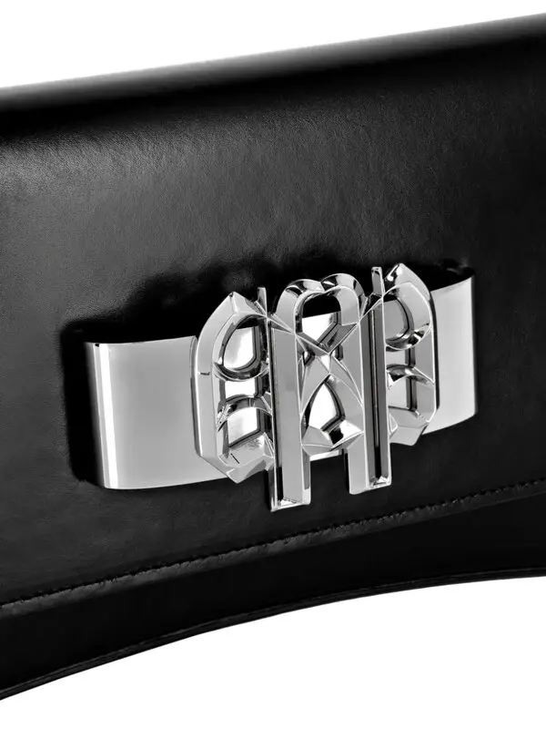 Philipp Plein Logo-plaque Leather Clutch
