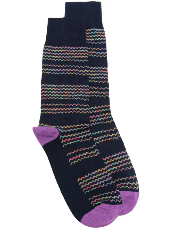 Paul Smith Chevron-pattern Socks