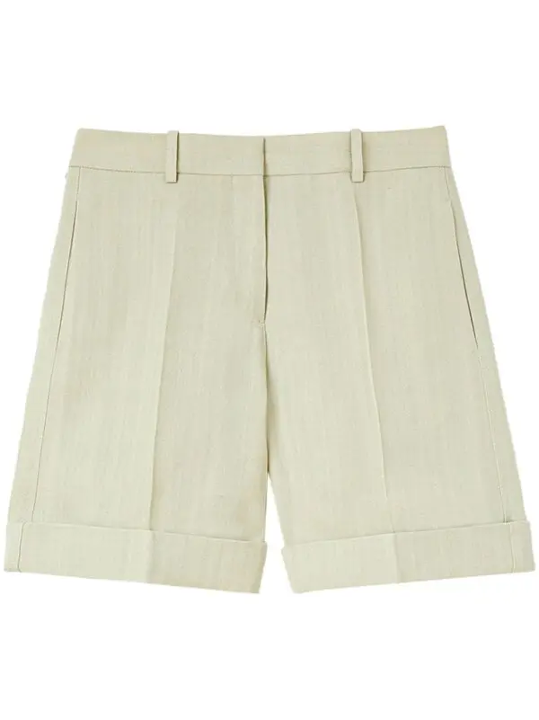 JIL SANDER Creased Tailored Shorts