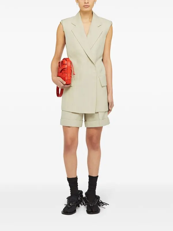 JIL SANDER Creased Tailored Shorts
