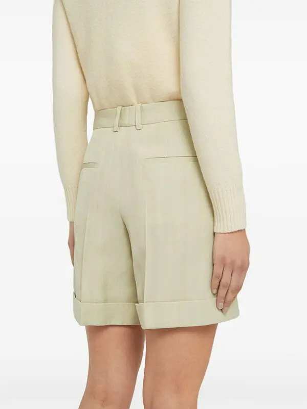 JIL SANDER Creased Tailored Shorts