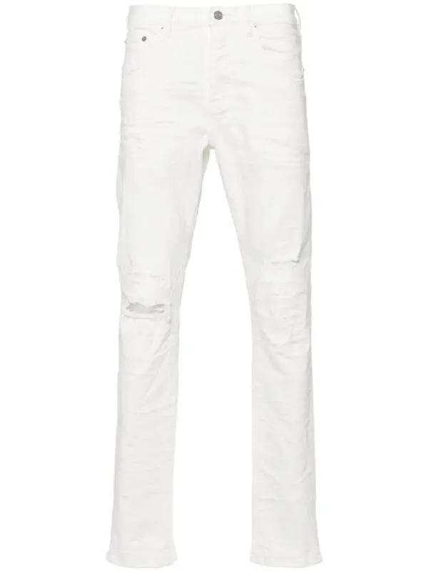 PURPLE BRAND Distressed Skinny Jeans