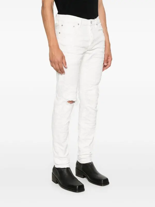 PURPLE BRAND Distressed Skinny Jeans