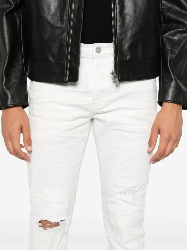 PURPLE BRAND Distressed Skinny Jeans