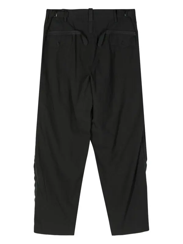 Y’s Cotton-blend Tapered Trousers