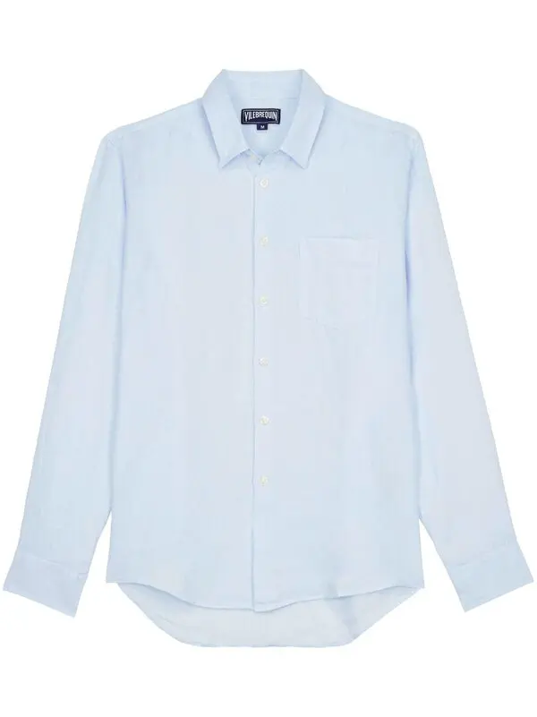 Vilebrequin Caroon Linen Shirt - Blue