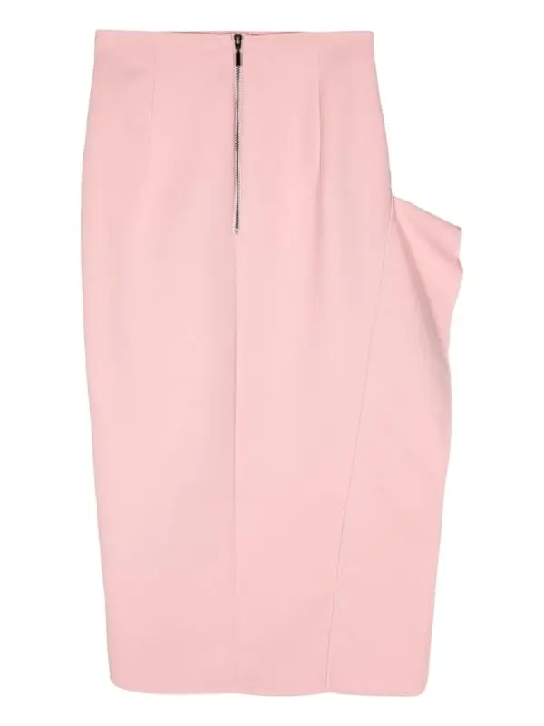 Maticevski Draped Detailing Midi Skirt