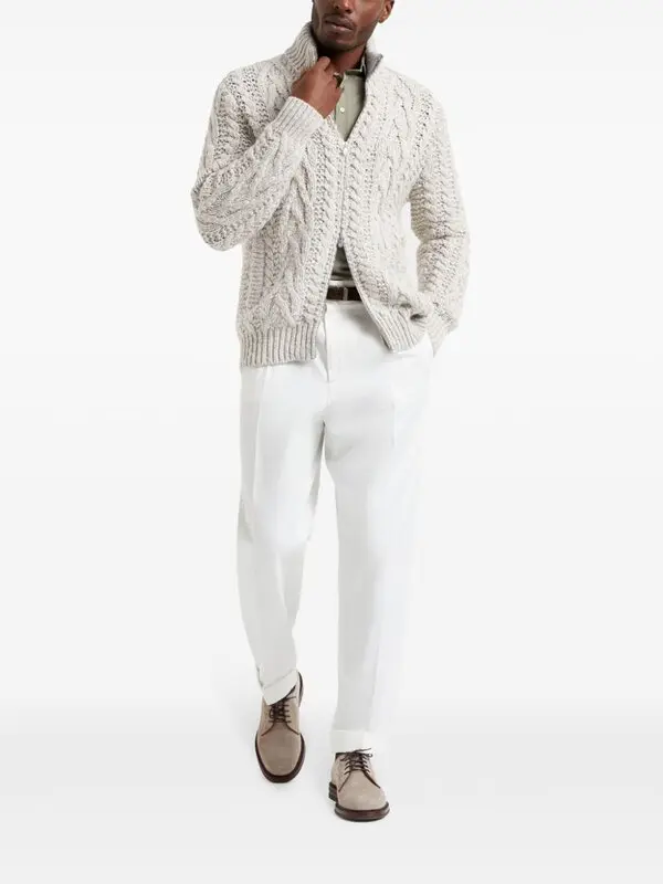 Brunello Cucinelli Polo-collar Cotton Polo Shirt