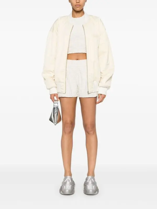 Off-White Rowing Terry-cloth Crop Top
