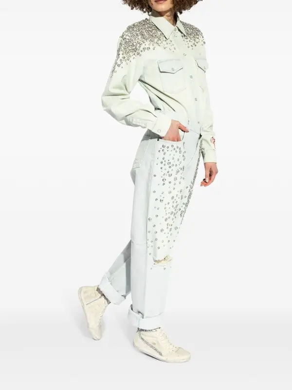 GOLDEN GOOSE Slide High-top Sneakers