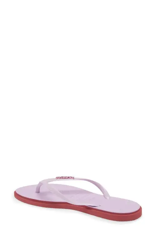 Havaianas Slim Pointed Toe Flip Flop - Amaranth