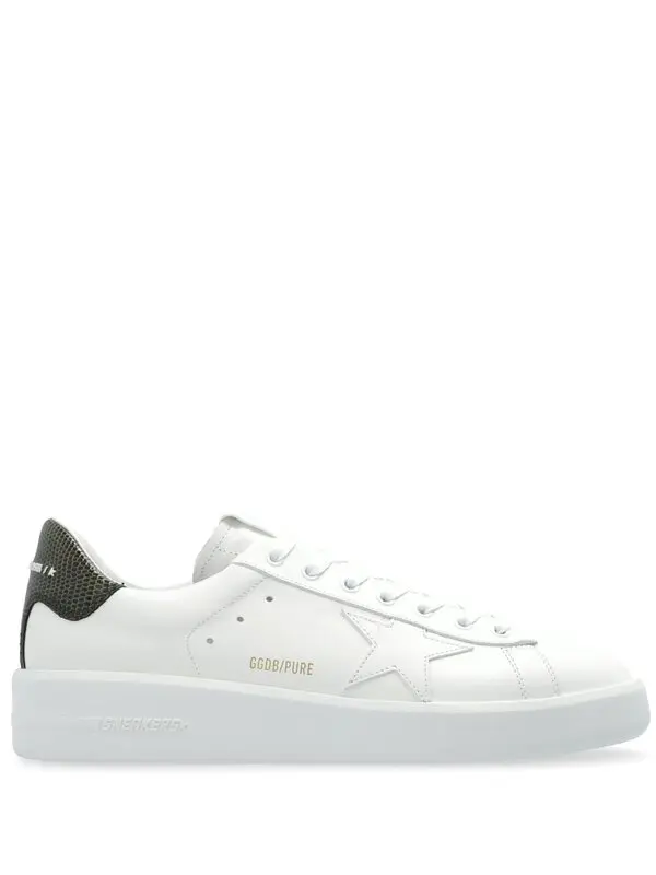 GOLDEN GOOSE Pure Leather Trainers - White
