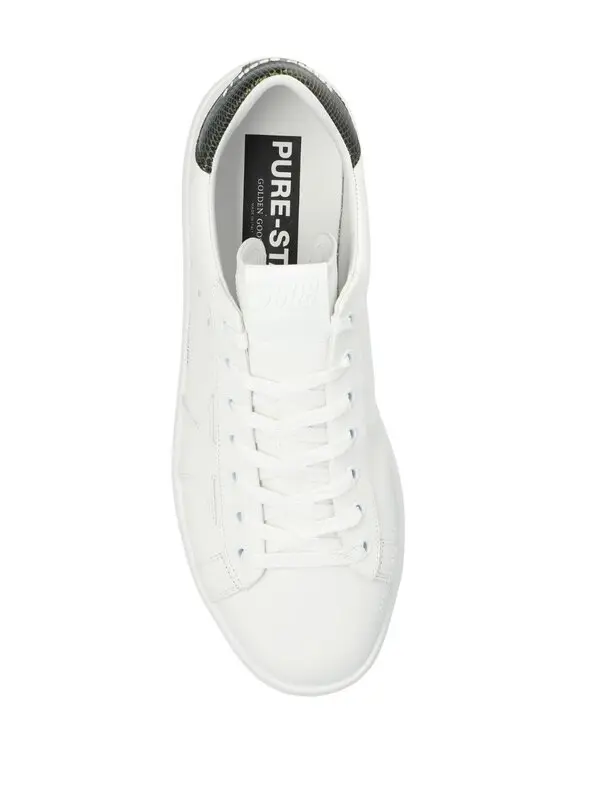 GOLDEN GOOSE Pure Leather Trainers - White