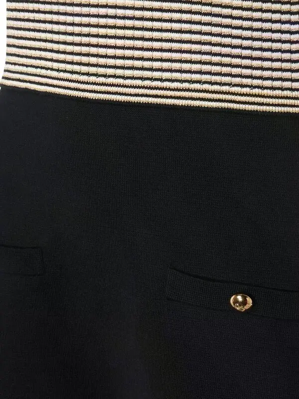 Valentino Garavani Striped Polo Mini Dress