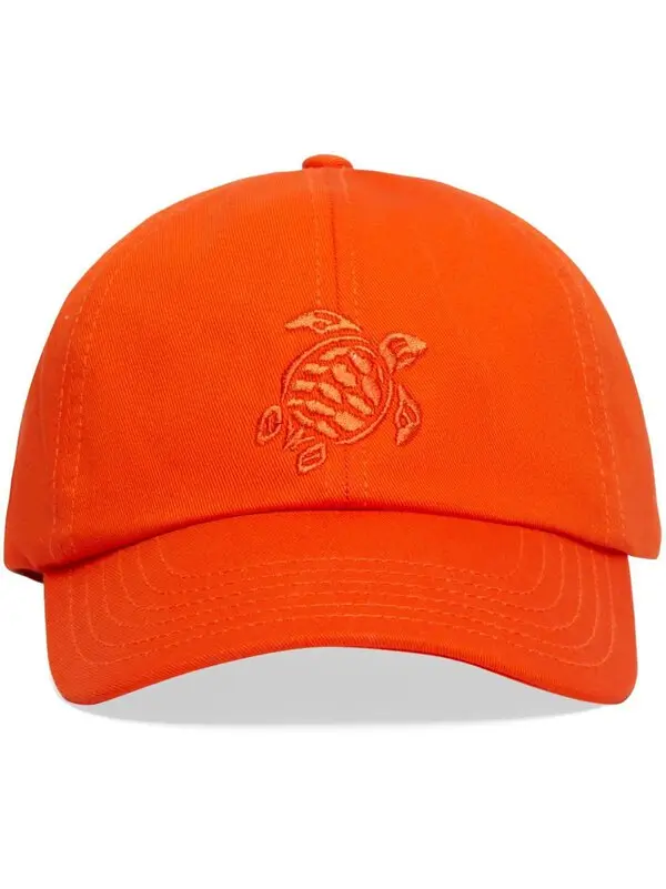 Vilebrequin Turtle-embroidered Cotton Cap