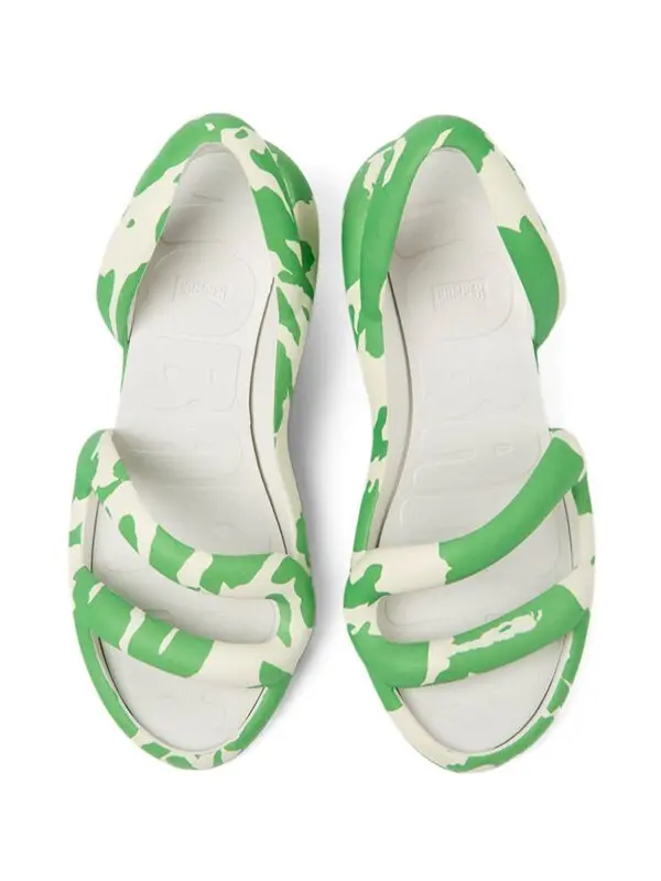 Camper Kobarah Slingback Sandals - Green