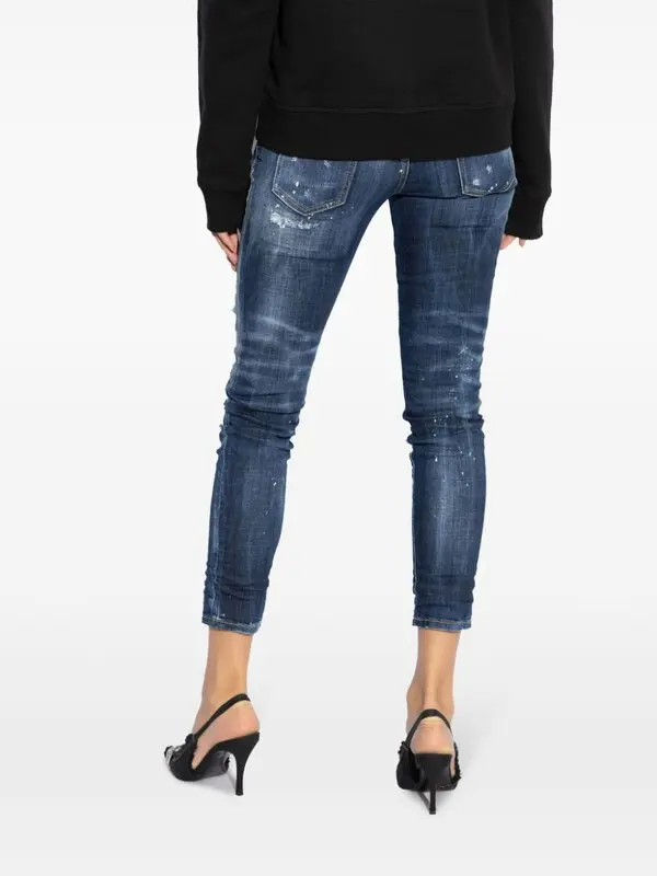 Dsquared2 Logo-patch Jeans