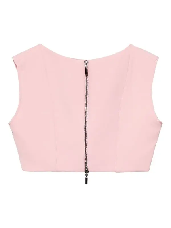 Maticevski Cap-sleeve Cropped Top