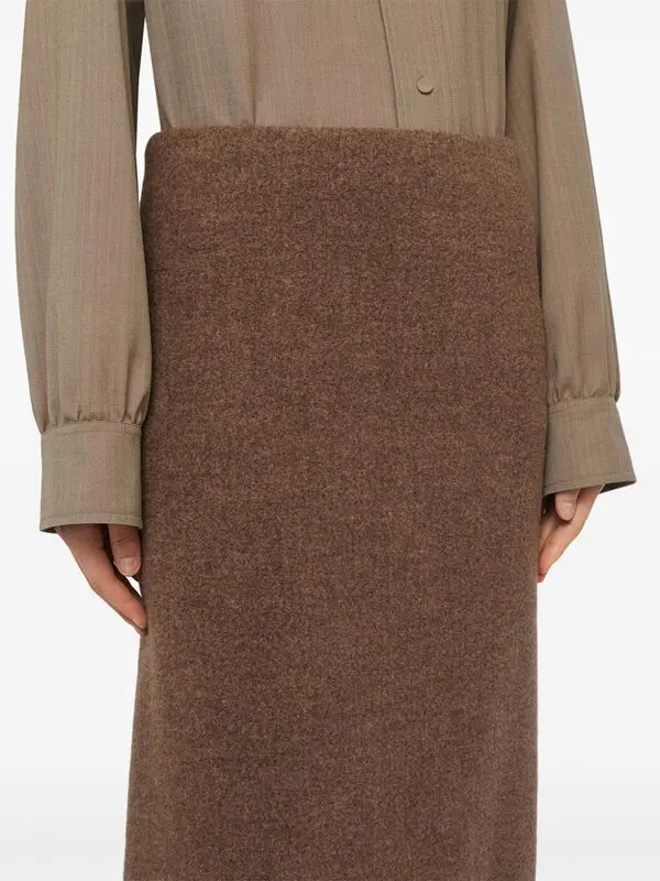 JIL SANDER A-line Midi Skirt