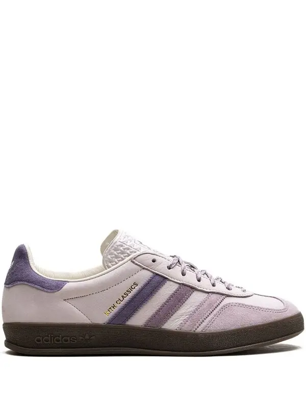 Adidas X Kith Classics Gazelle Indoor Ash Sneakers - Purple