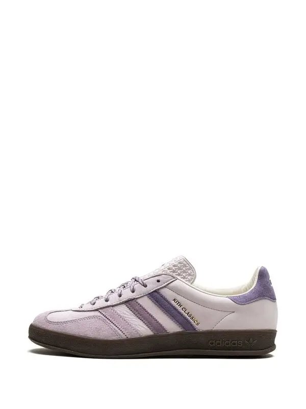 Adidas X Kith Classics Gazelle Indoor Ash Sneakers - Purple