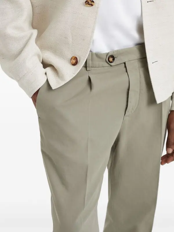 Brunello Cucinelli Pressed-crease Trousers