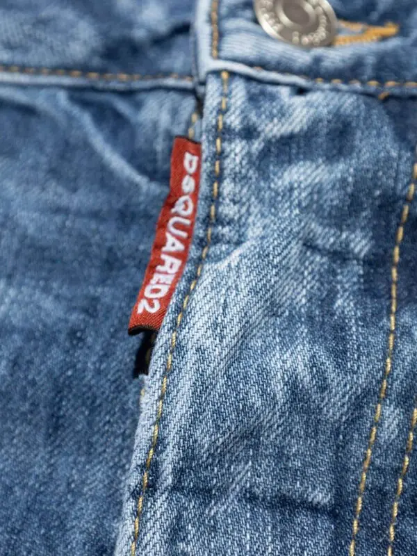 Dsquared2 Logo Patch Jeans