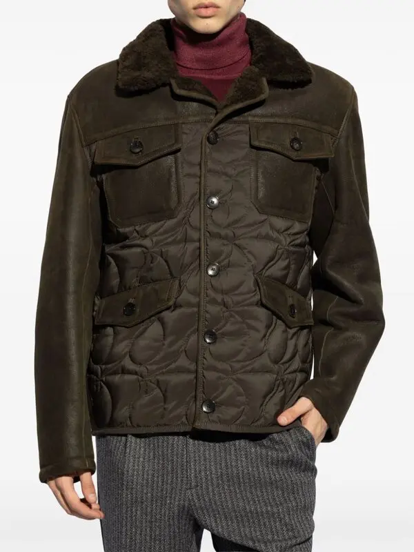 Etro Multi-pocket Sheepskin Jacket