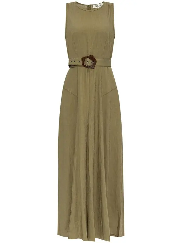 Diane Von Furstenberg Elliot Belted Midi Dress
