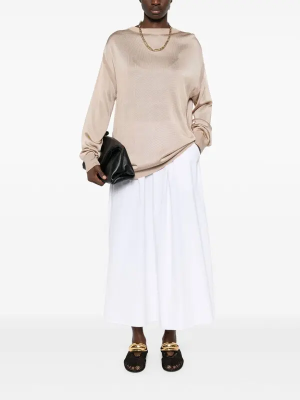 SA SU PHI Long-sleeves Cut-out Jumper